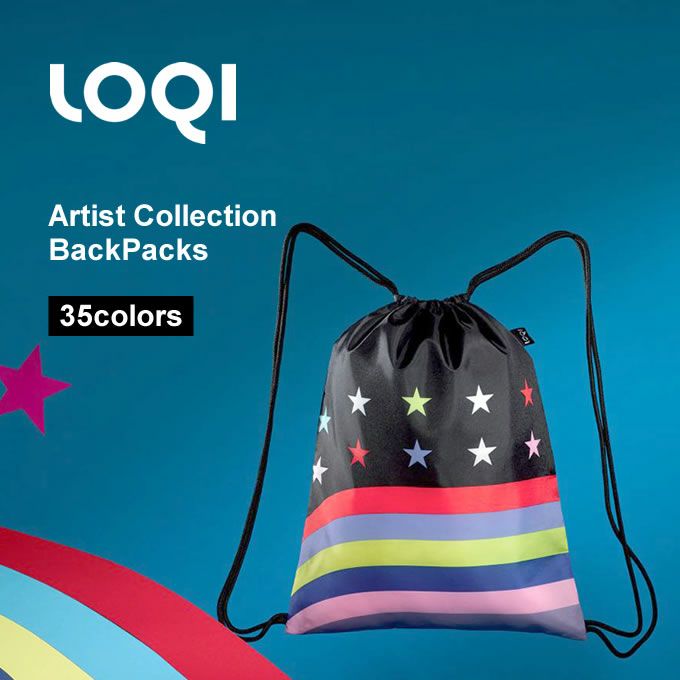 LOQI ローキー バックパック BackPacks ArtistCollection ナップサック デイパック | エクリティ本店